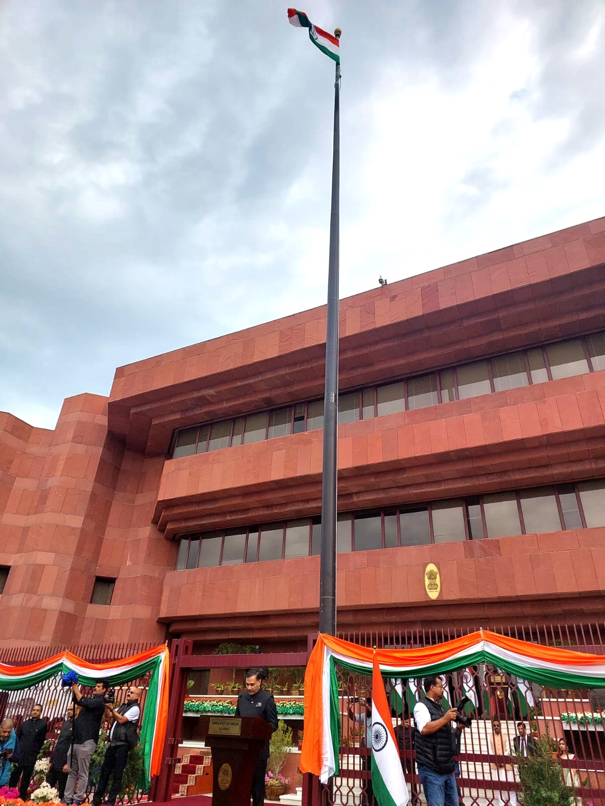 Grand Celebration of 75th Indian Republic Day at Kuwait Indian Embassy!