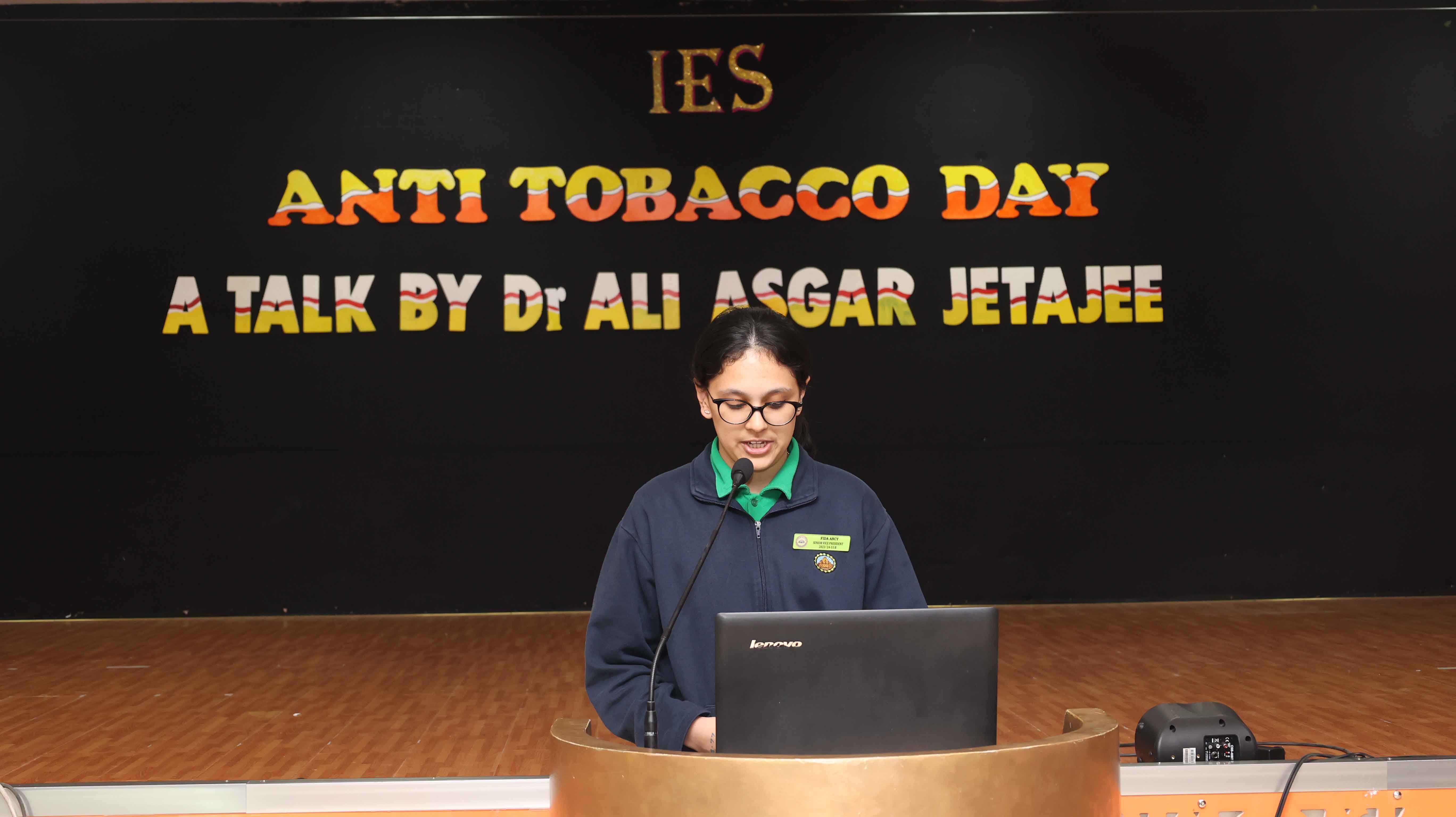 INDIAN EDUCATION SCHOOL NEWS - An Awareness Session on Tobacco ...