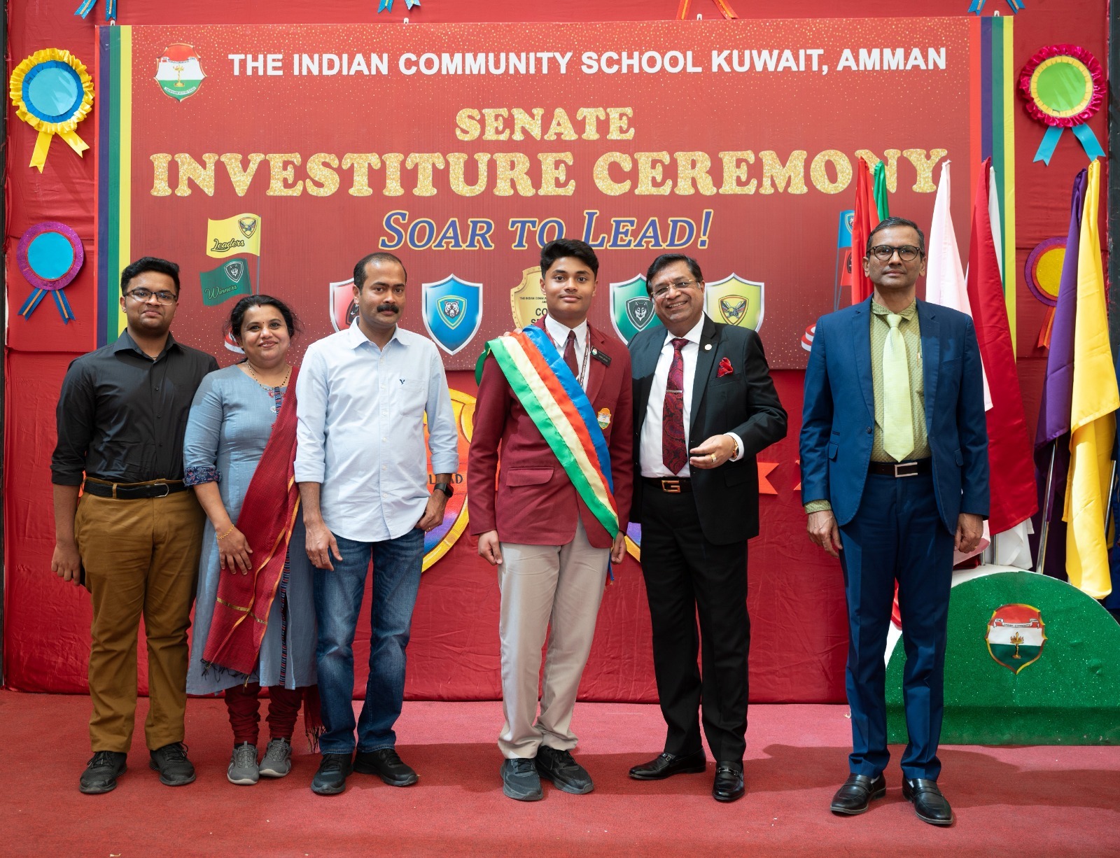 ICSK AMMAN INDUCTS THE NEW STUDENT SENATE