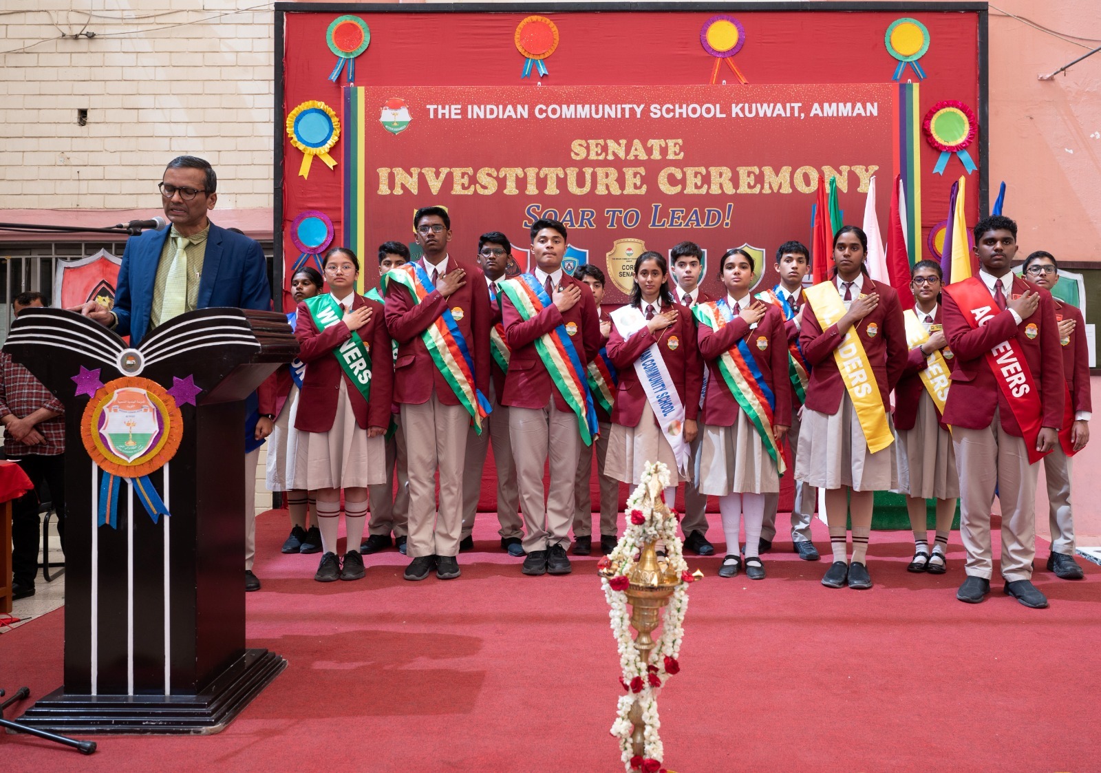 ICSK AMMAN INDUCTS THE NEW STUDENT SENATE