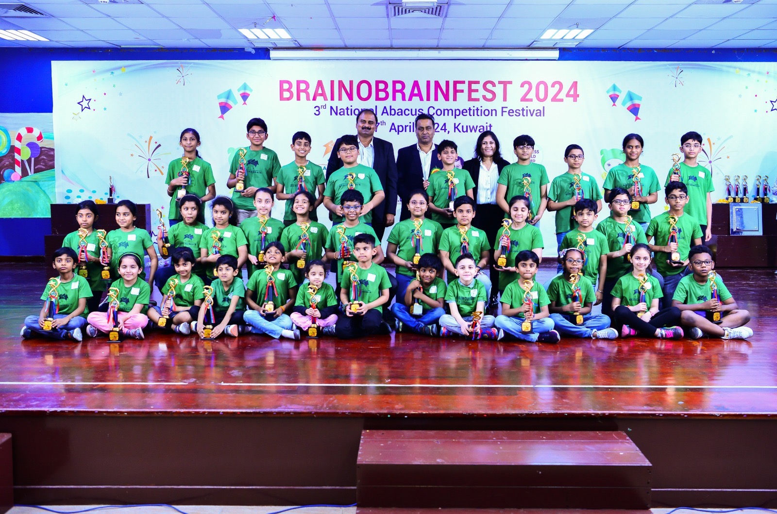 Brainobrain hosted 3rd National Abacus Competition in Kuwait