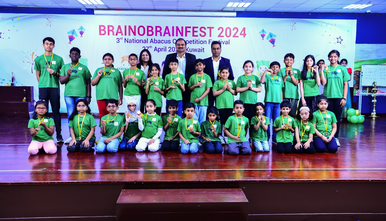 Brainobrain hosted 3rd National Abacus Competition in Kuwait
