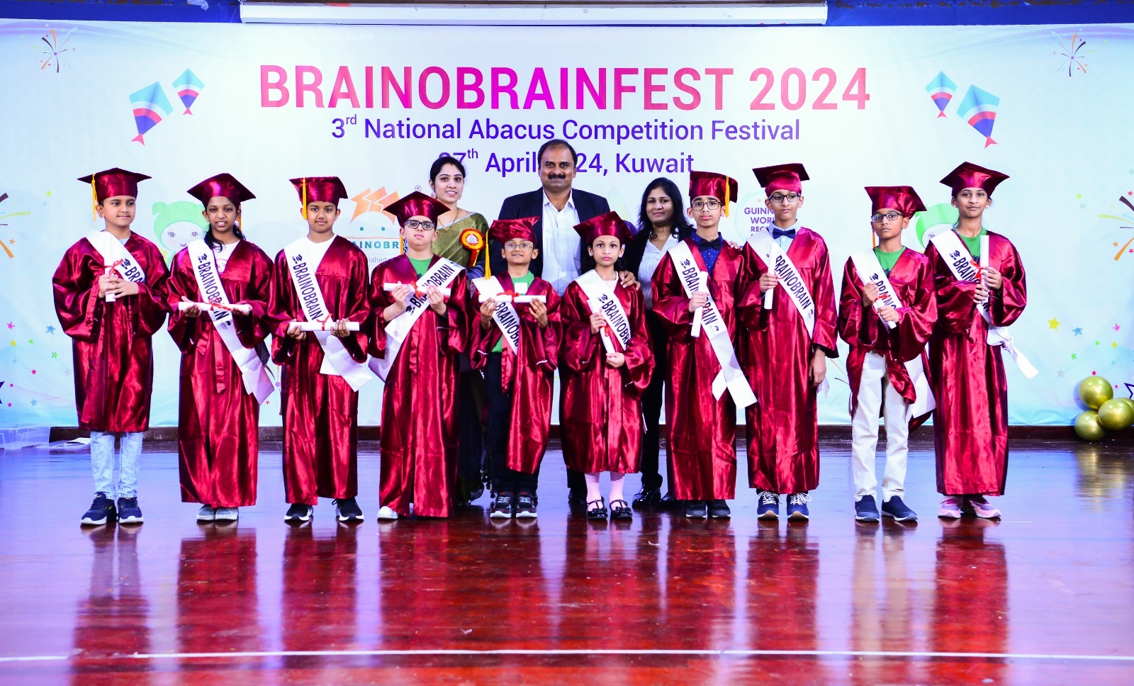 Brainobrain hosted 3rd National Abacus Competition in Kuwait