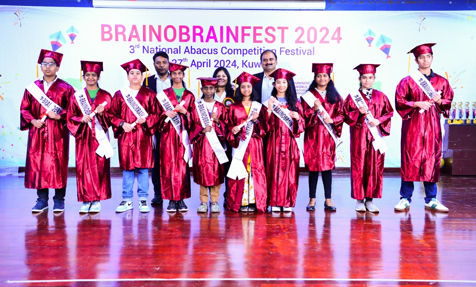 Brainobrain hosted 3rd National Abacus Competition in Kuwait