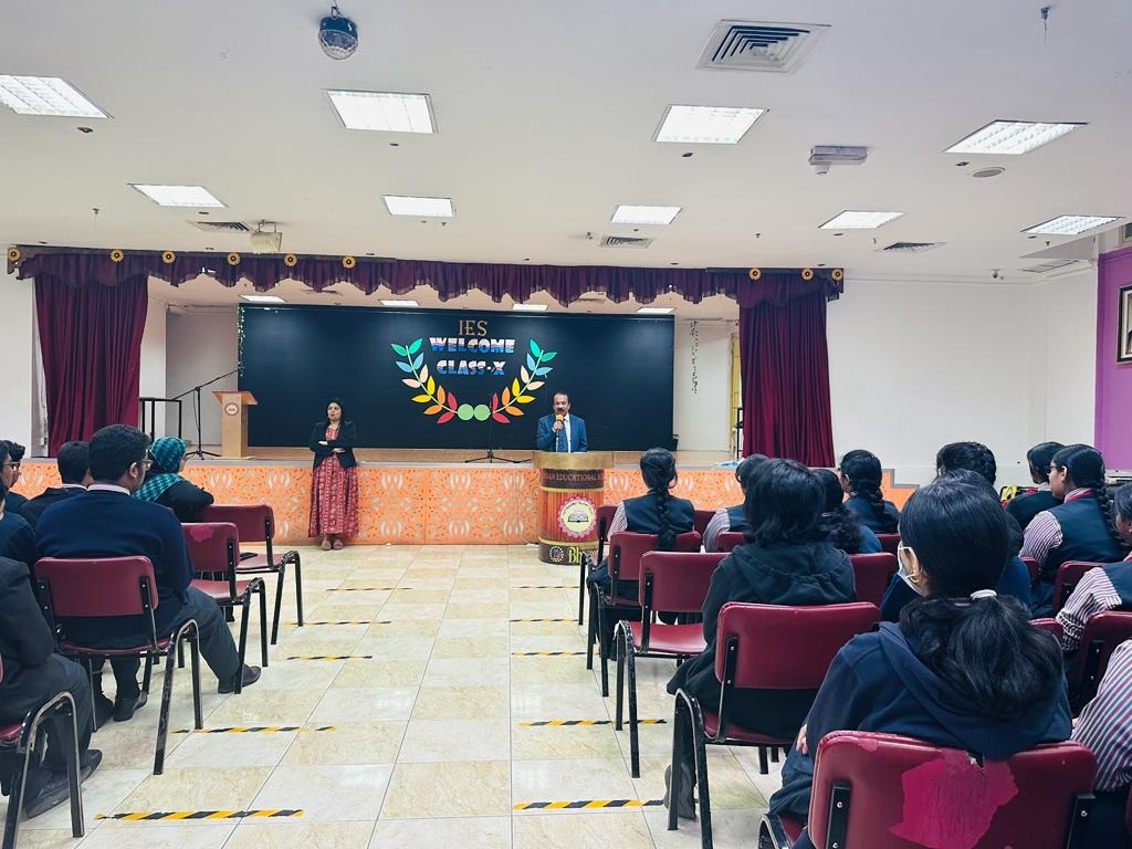 BHAVANS, IES KUWAIT CORDIALLY WELCOMES ITS NEW BATCH OF GRADE 10 AND 12 ...