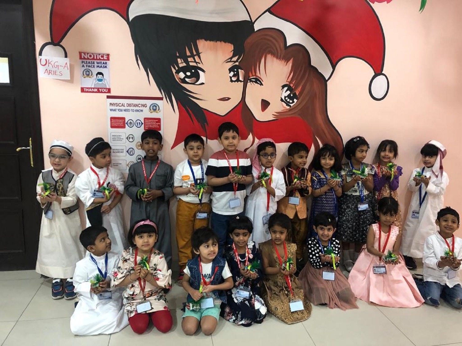 Bhavans SIS & JnJ KG Celebrates Gergean