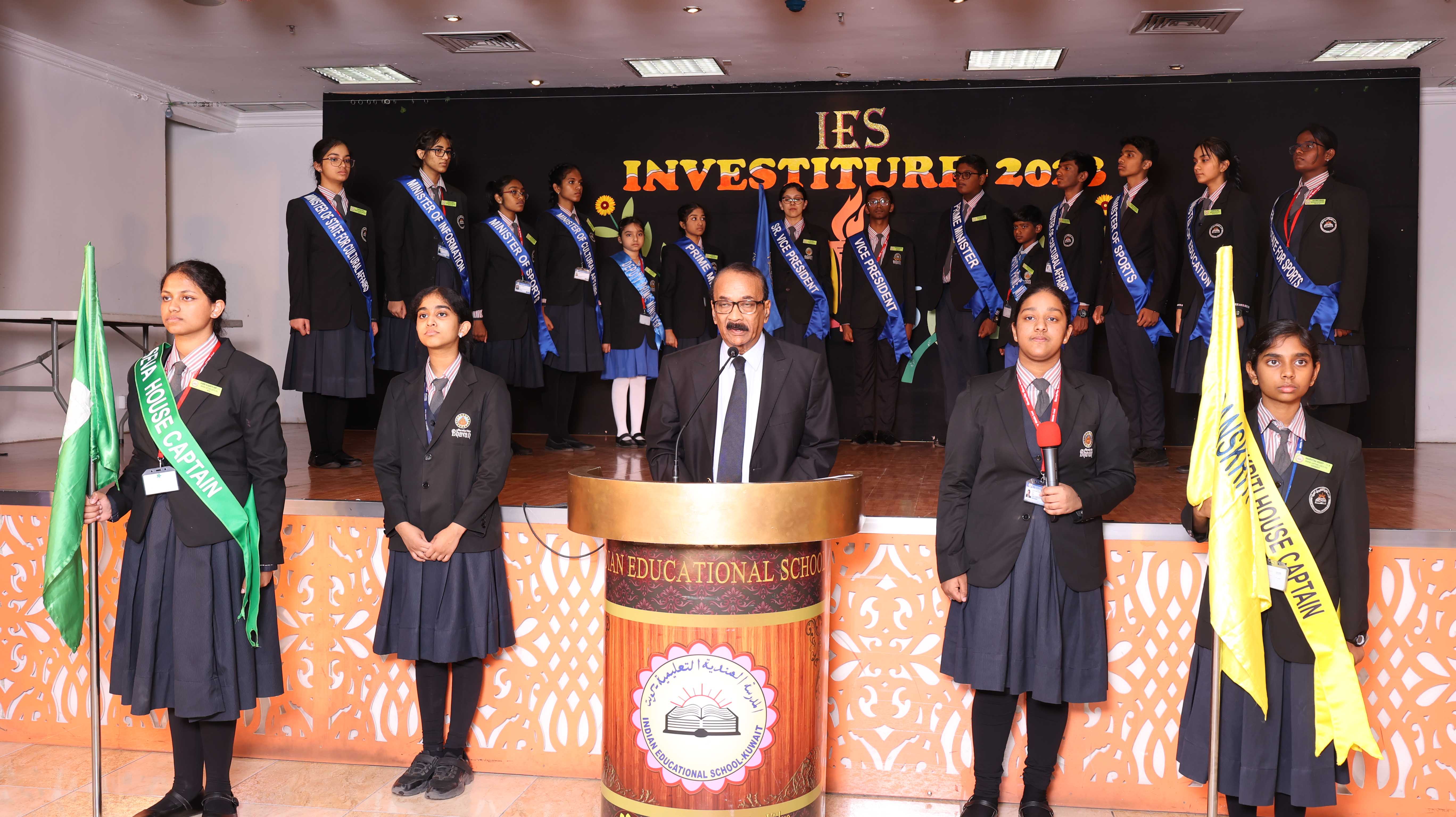IES Holds Its Resplendent Investiture Ceremony 2023