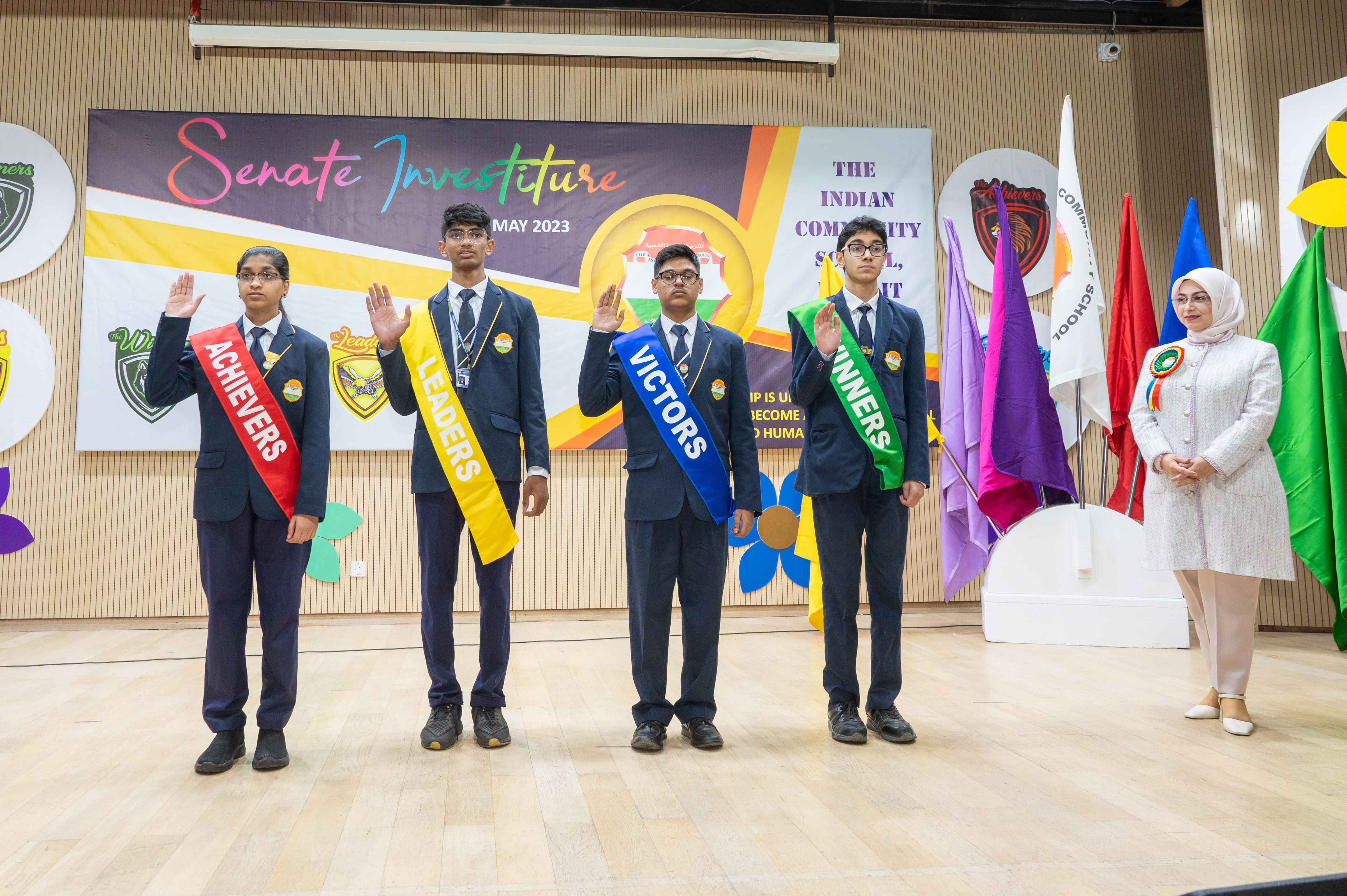 Investiture Ceremony at ICSK, Senior - Crowning the Leaders of Tomorrow