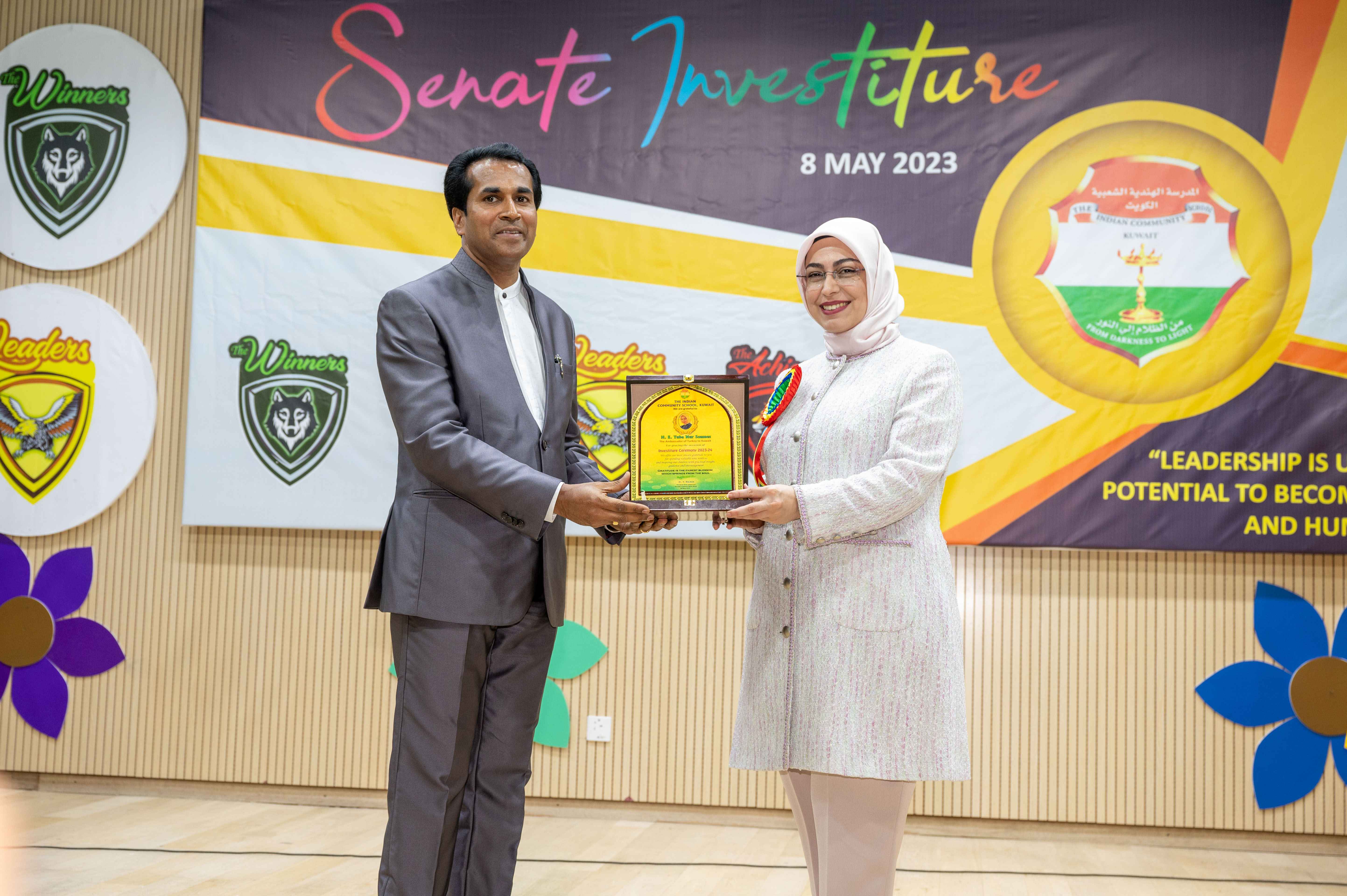 Investiture Ceremony at ICSK, Senior - Crowning the Leaders of Tomorrow