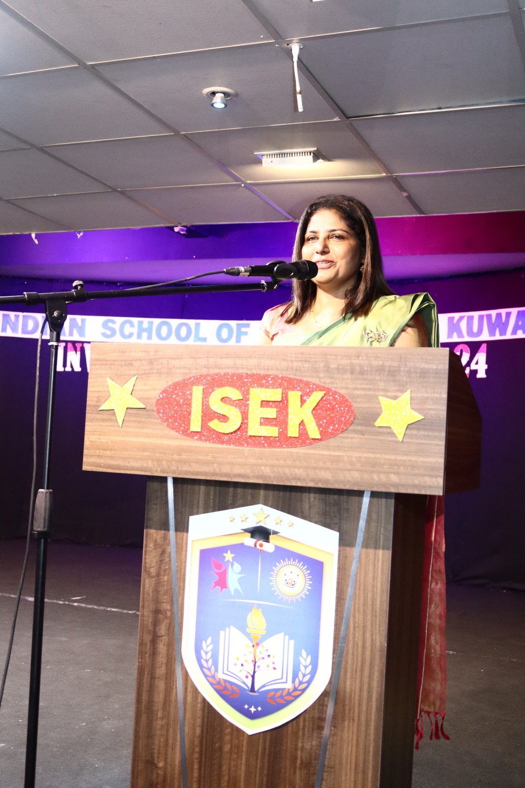 INDIAN SCHOOL OF EXCELLENCE, KUWAIT SCHOOL PARLIAMENT- INVESTITURE CEREMONY