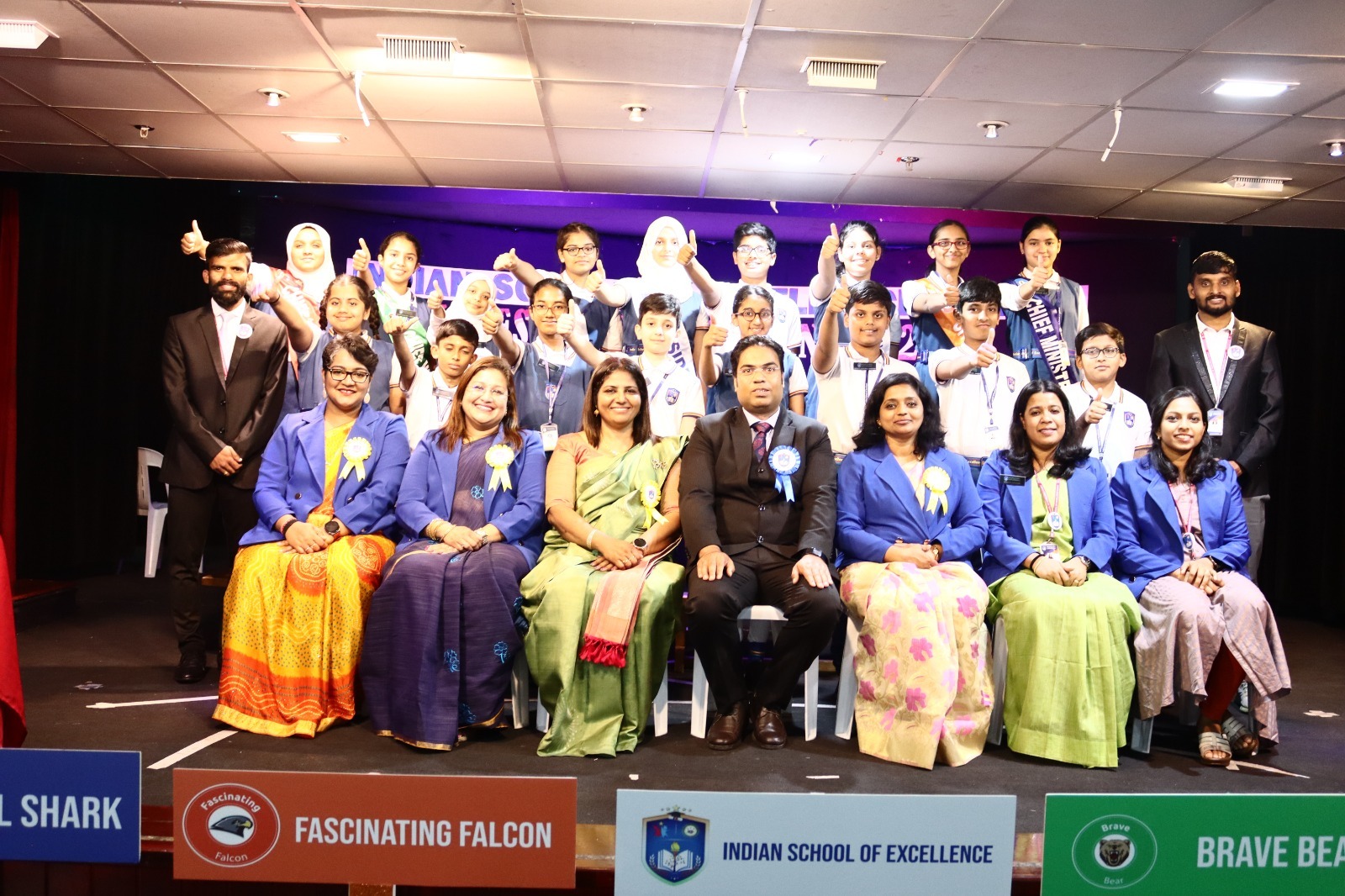 INDIAN SCHOOL OF EXCELLENCE, KUWAIT SCHOOL PARLIAMENT- INVESTITURE CEREMONY