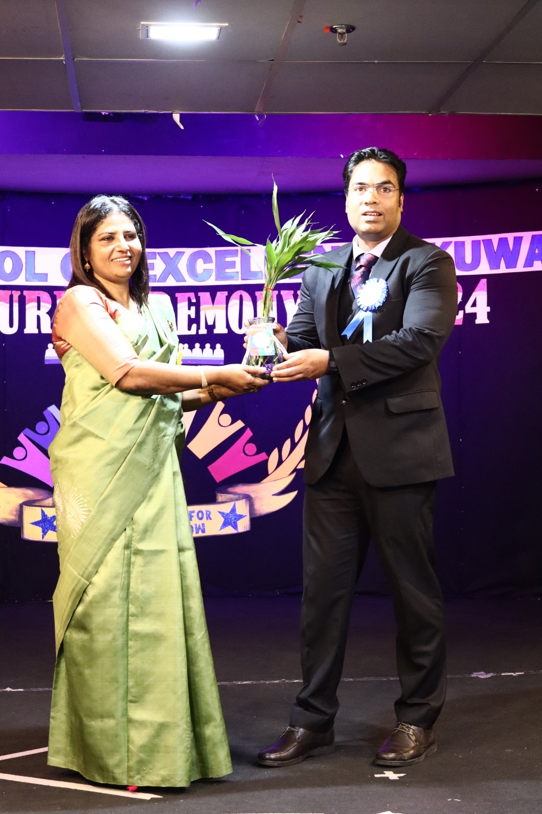 INDIAN SCHOOL OF EXCELLENCE, KUWAIT SCHOOL PARLIAMENT- INVESTITURE CEREMONY