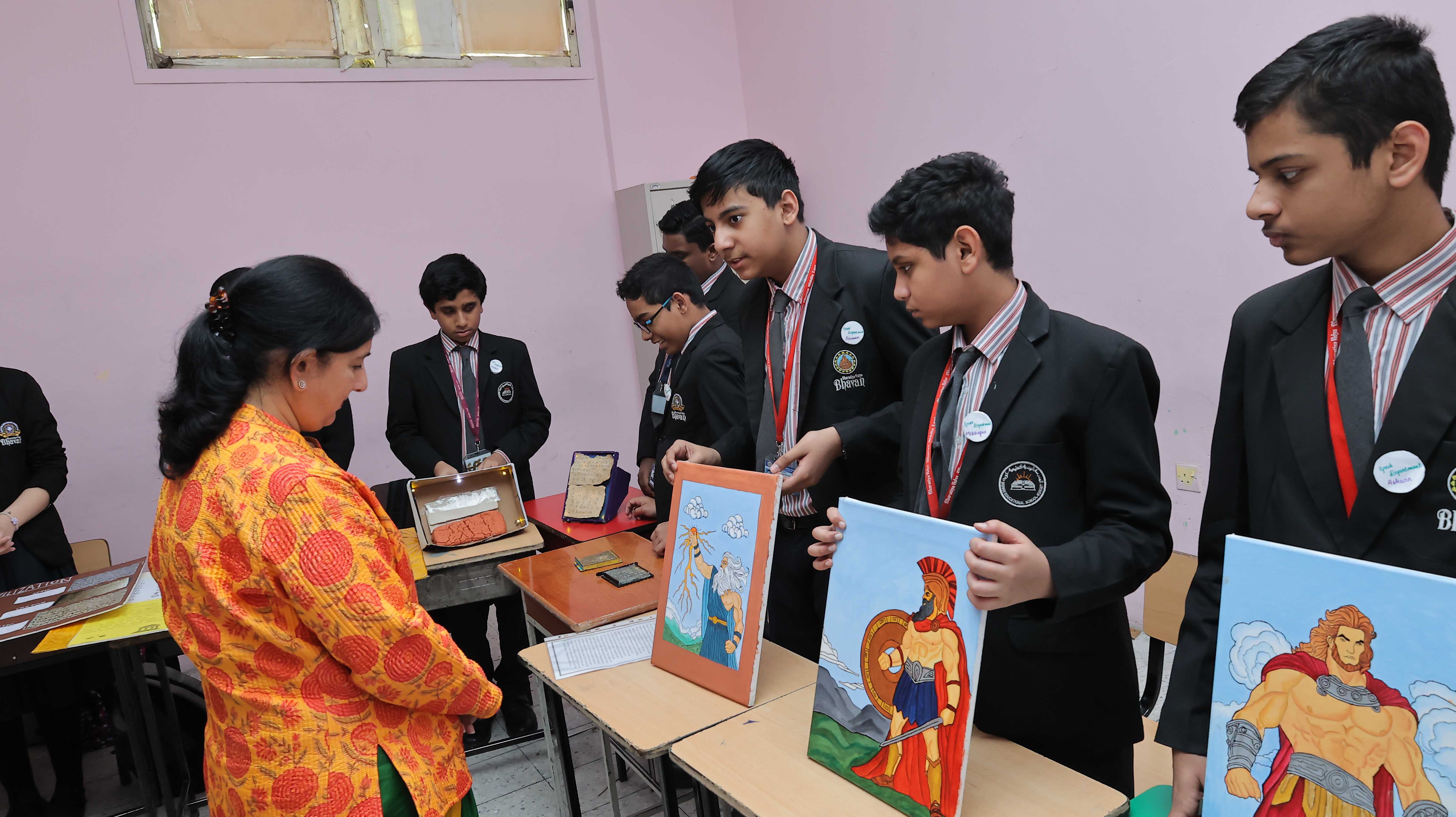 IES, Kuwait holds an Exclusive Social Science Exhibition