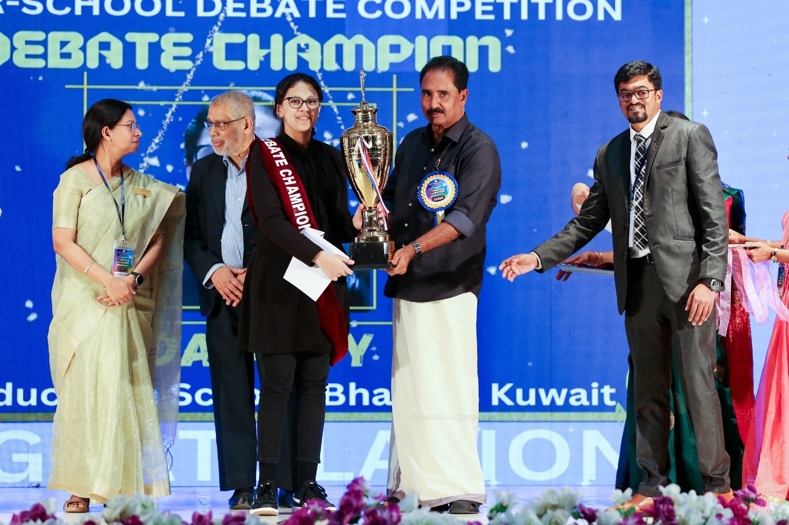 FIDA ANCY OF IES EMERGES AS THE NUMERO UNO IN THE INTER SCHOOL DEBATE ...