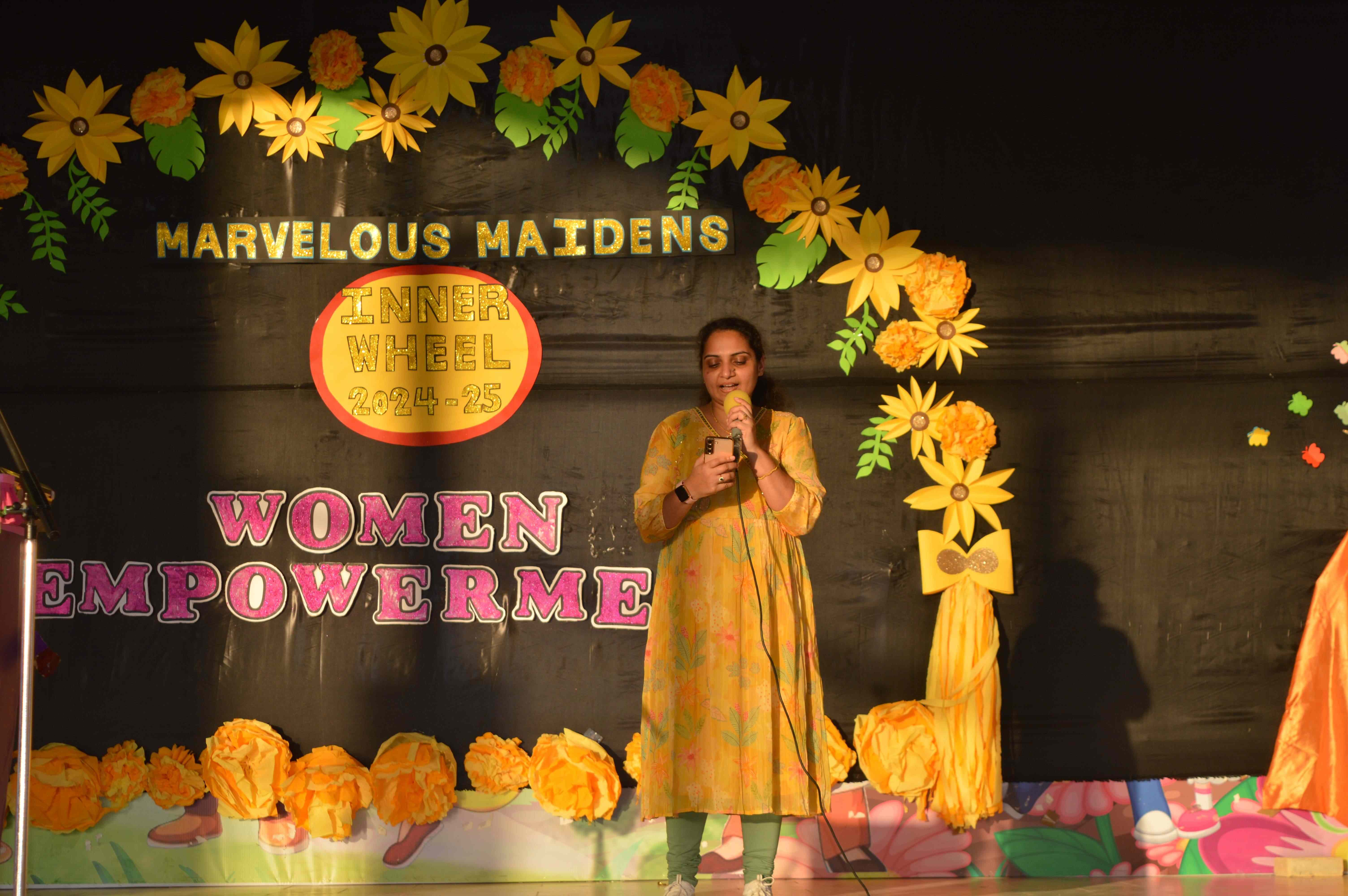 INDIA INTERNATIONAL SCHOOL MANGAF HOLDS THE INNER WHEEL SESSION FOR MOMS