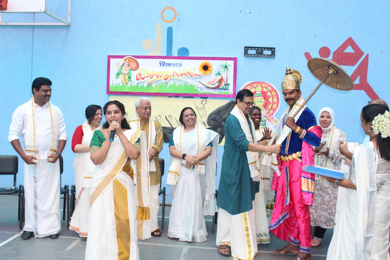 Splendid Onam Celebrations at Bhavans