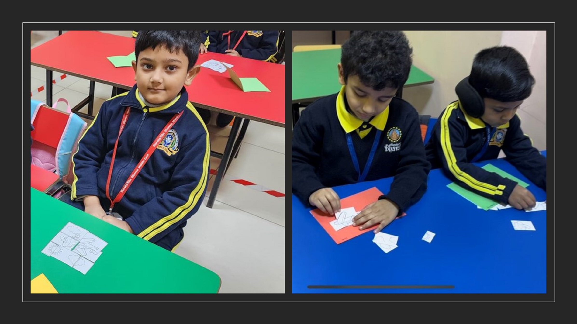 Bhavans SIS & JnJ KG 'Puzzle Competition'