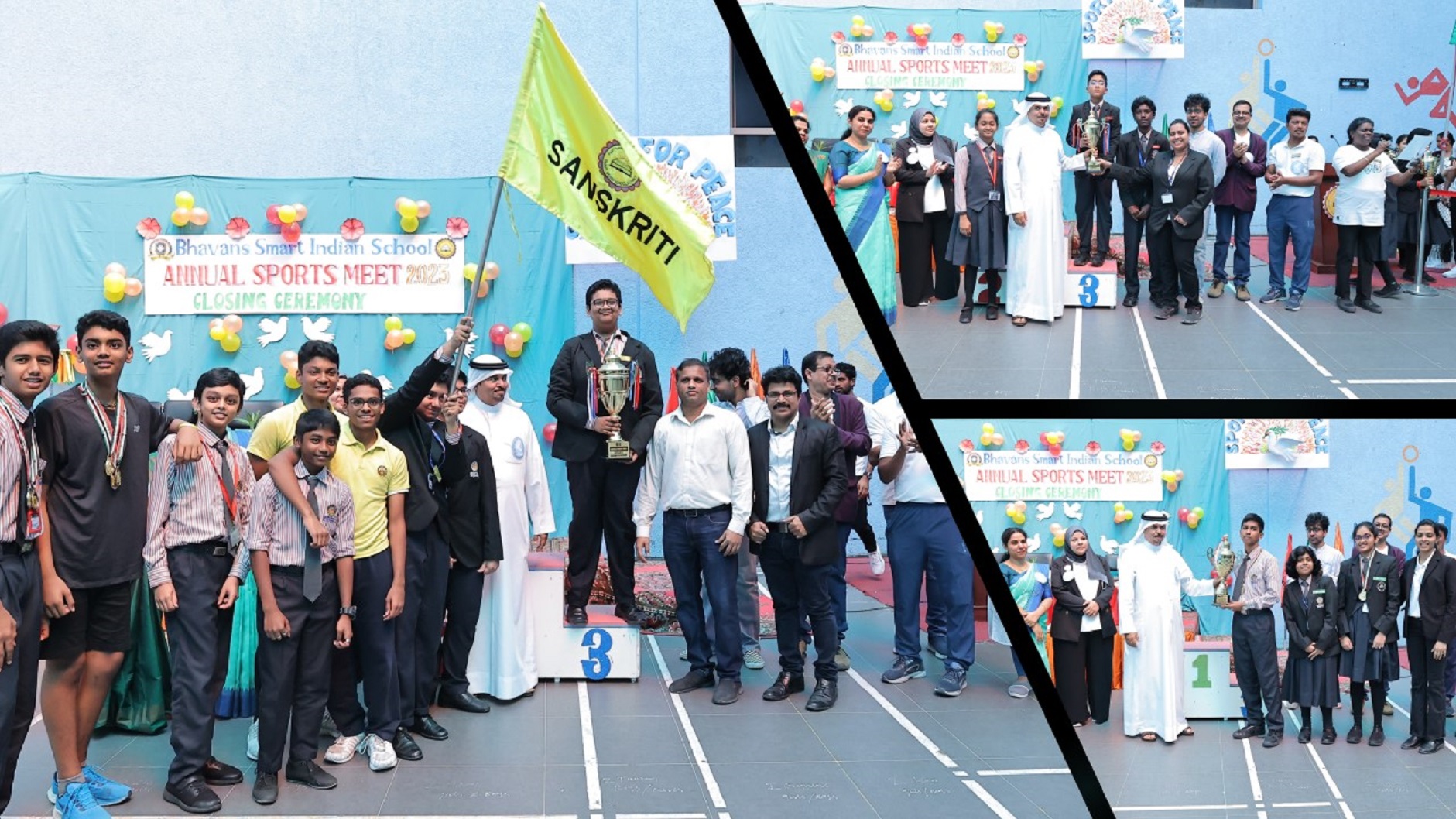 Bhavans Smart Indian School Kuwait: Annual Sports Meet 2023-24