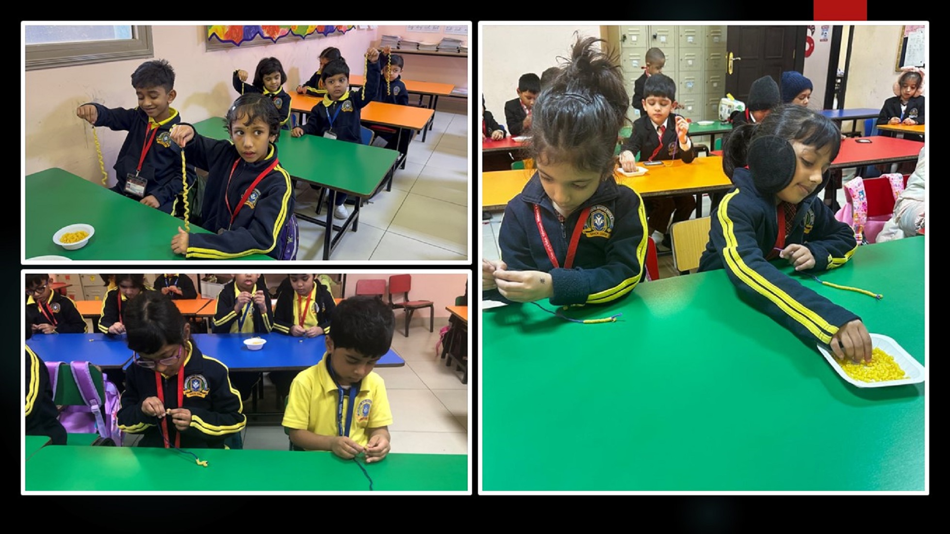 Threading Competition at Bhavans SIS and JnJ Pre School