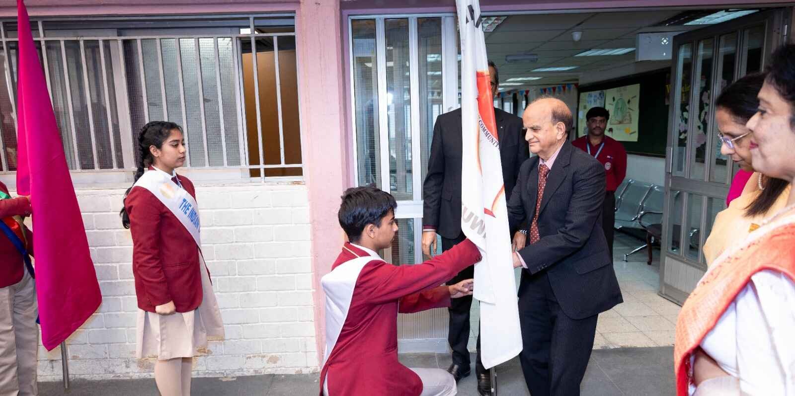 THE INDIAN COMMUNITY SCHOOL, KUWAIT- AMMAN CONDUCTS INVESTITURE CEREMONY.
