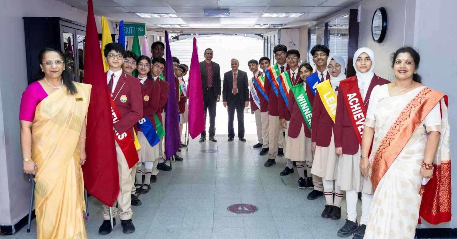 THE INDIAN COMMUNITY SCHOOL, KUWAIT- AMMAN CONDUCTS INVESTITURE CEREMONY.