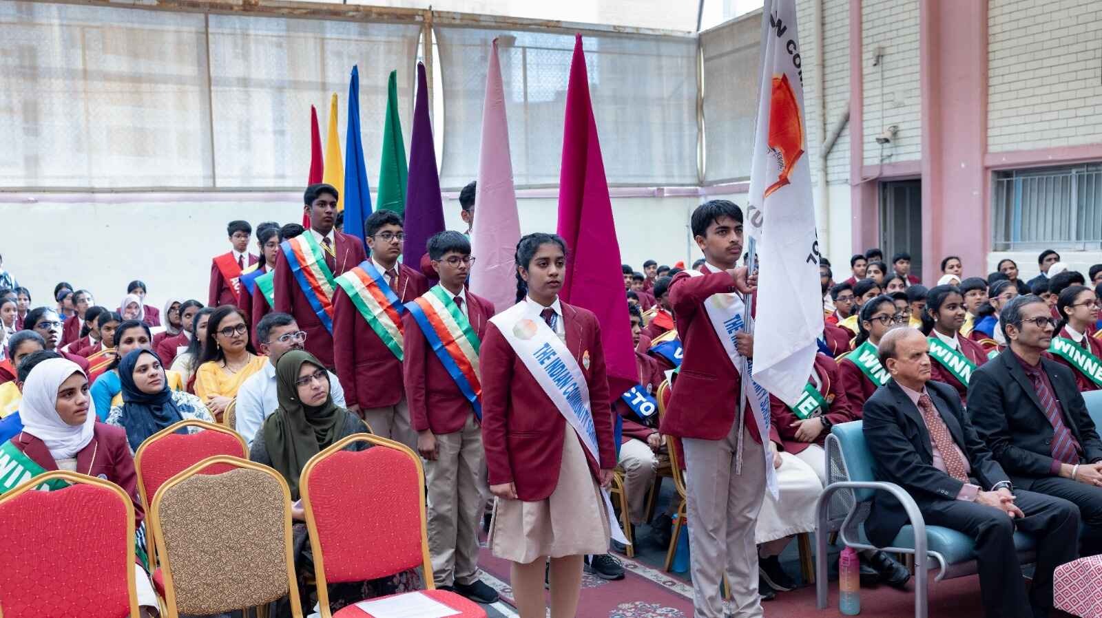 THE INDIAN COMMUNITY SCHOOL, KUWAIT- AMMAN CONDUCTS INVESTITURE CEREMONY.