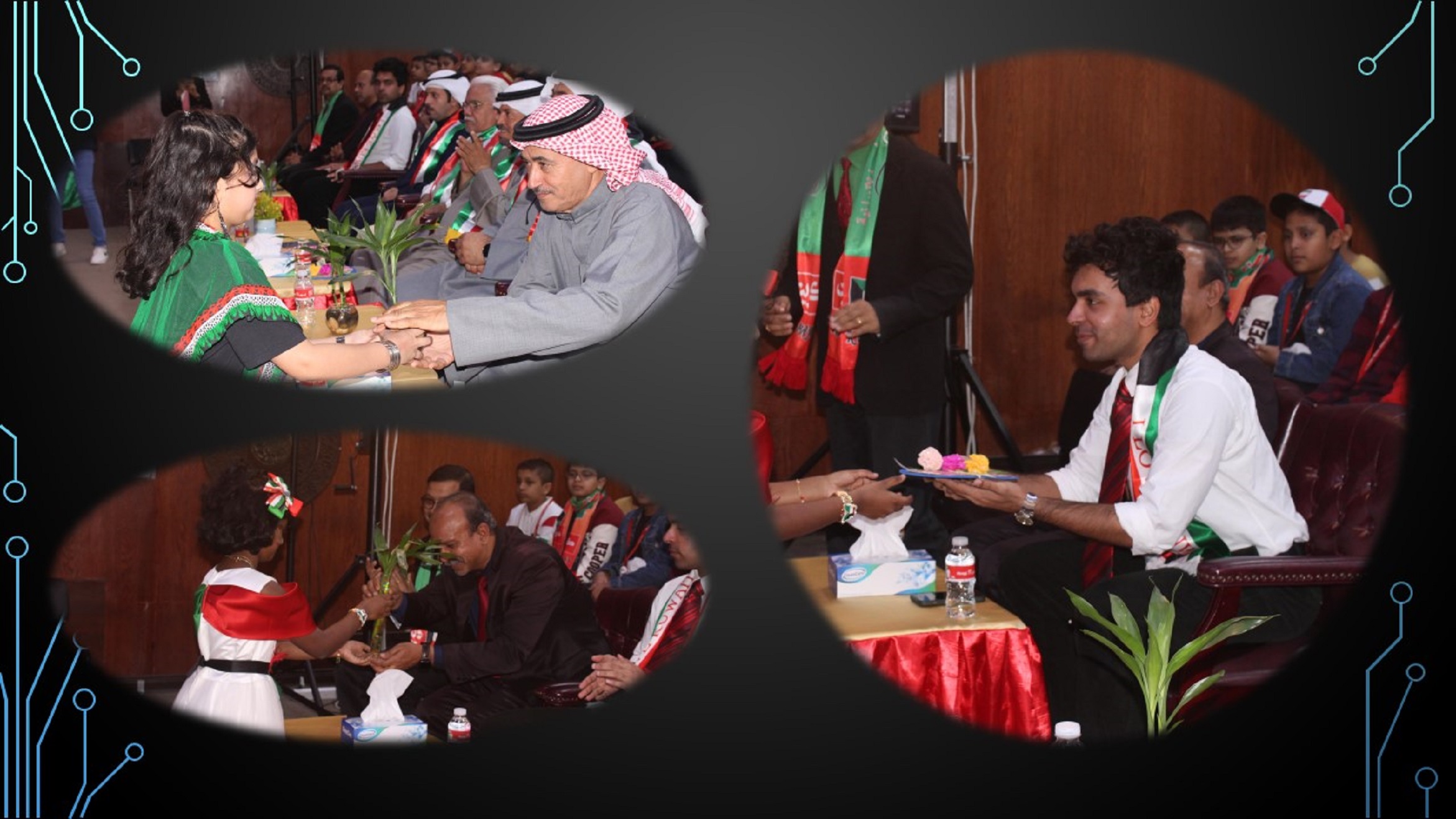 Commemorating National & Liberation Day at Bhavans Smart Indian School