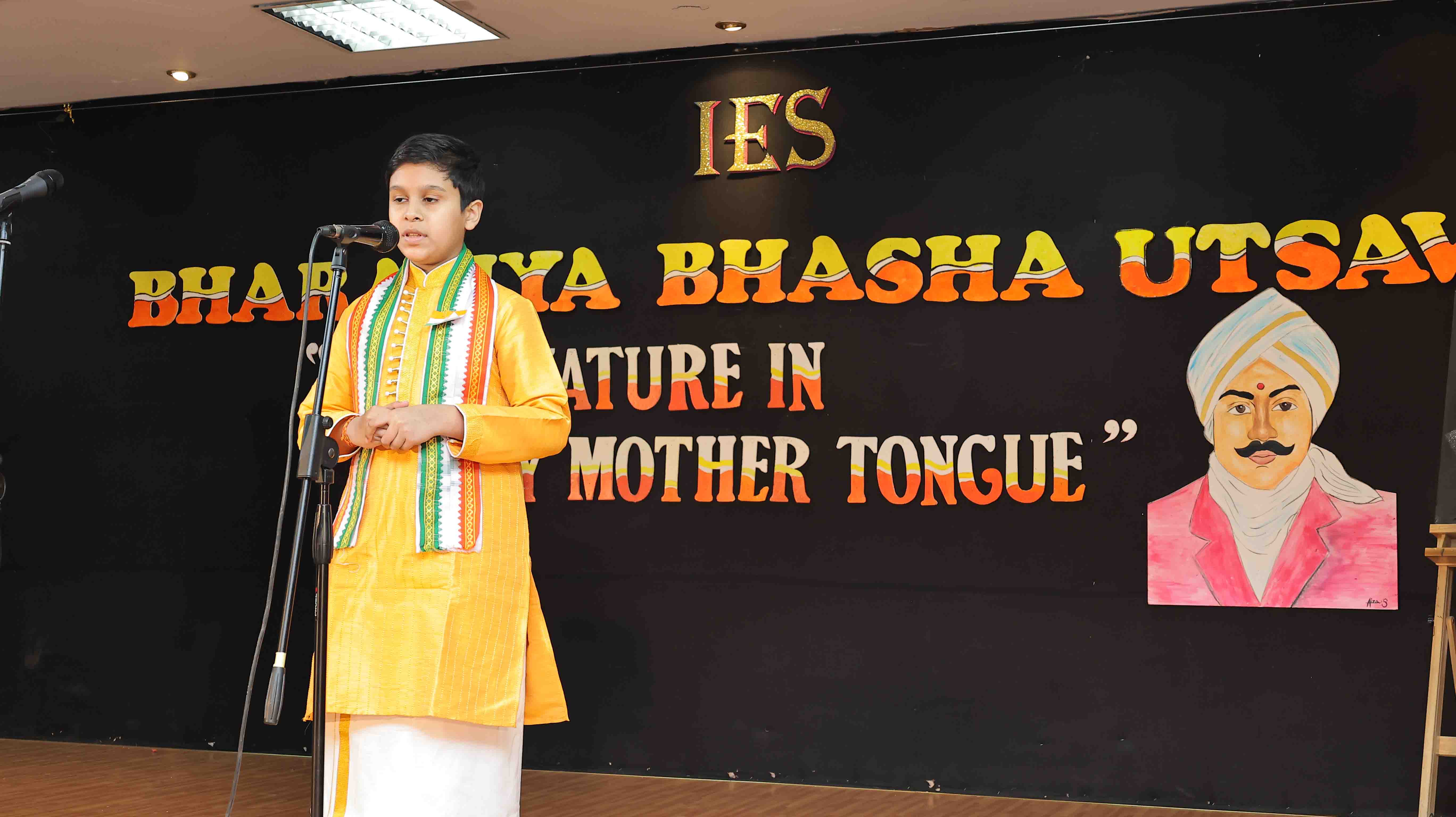 Bharatiya Bhasha Utsav Enthralls the Budding Linguists at IES