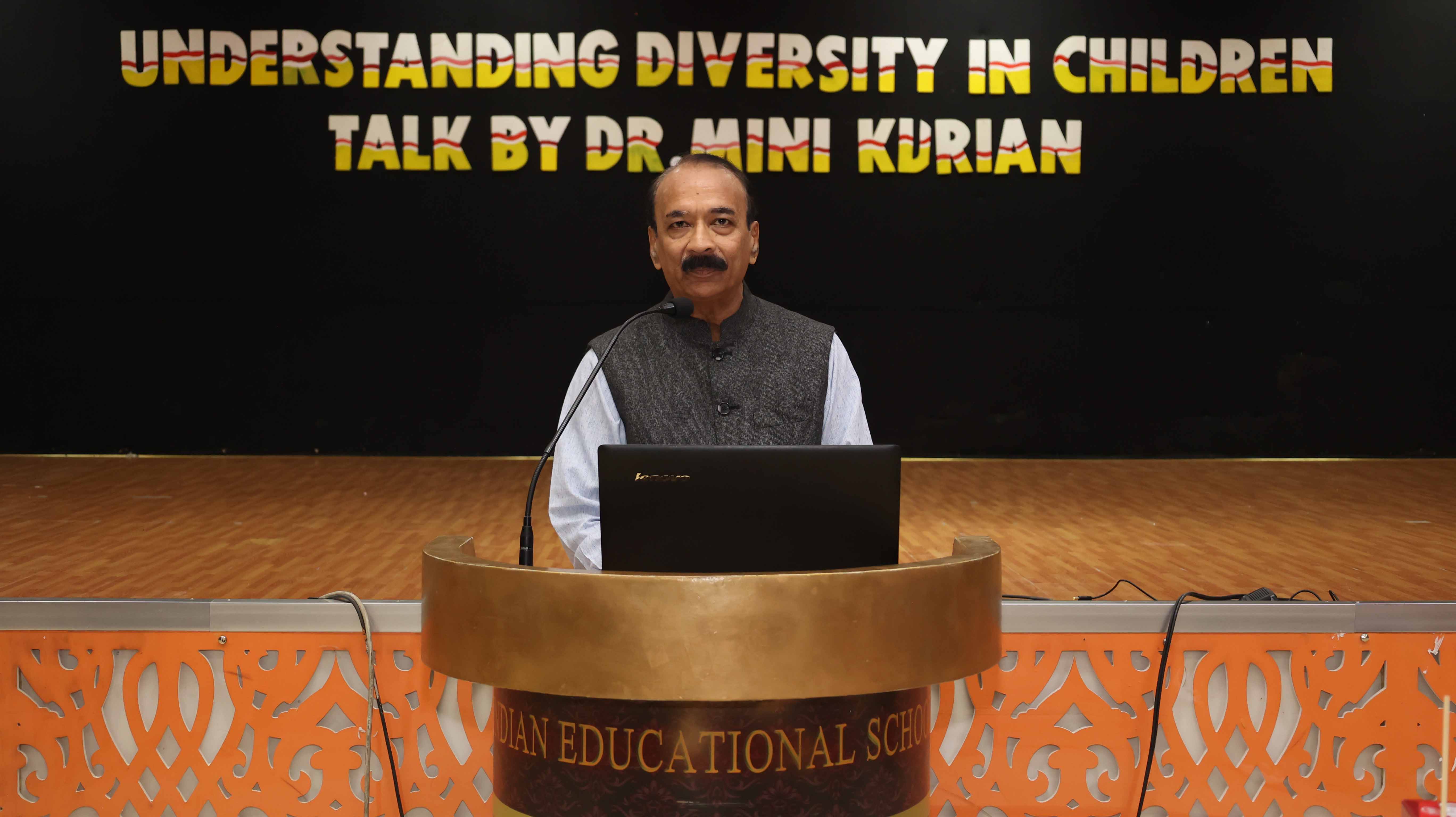 INDIAN EDUCATIONAL SCHOOL NEWS - Session on Understanding Diversity in ...