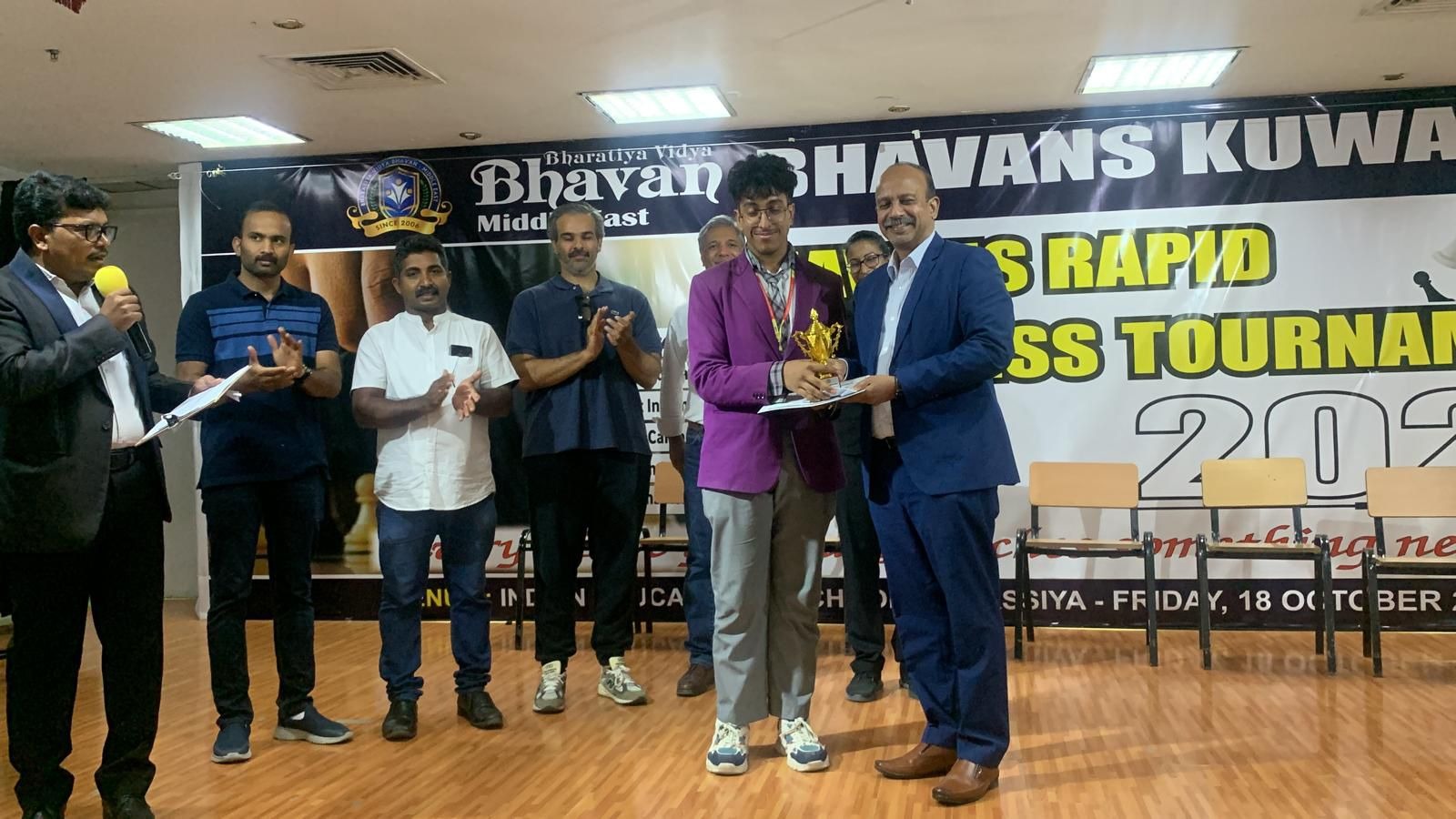 Bhavans Kuwait Hosts Thrilling Chess Showdown for Young Minds