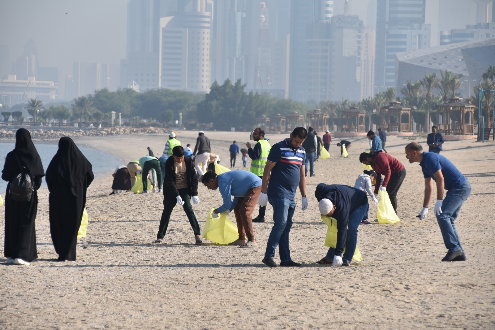 IMA conducts Beach Cleaning Event in coordination with other Associations.
