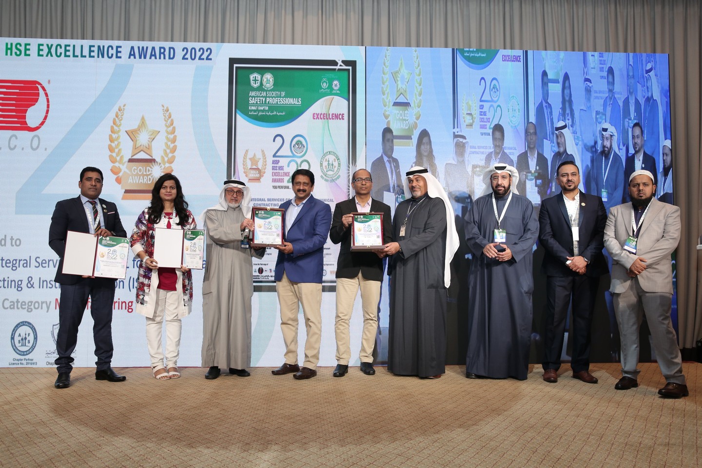 ASSP Kuwait Chapter recognizes ASSP GCC HSE Excellence Award – 2022 Winners
