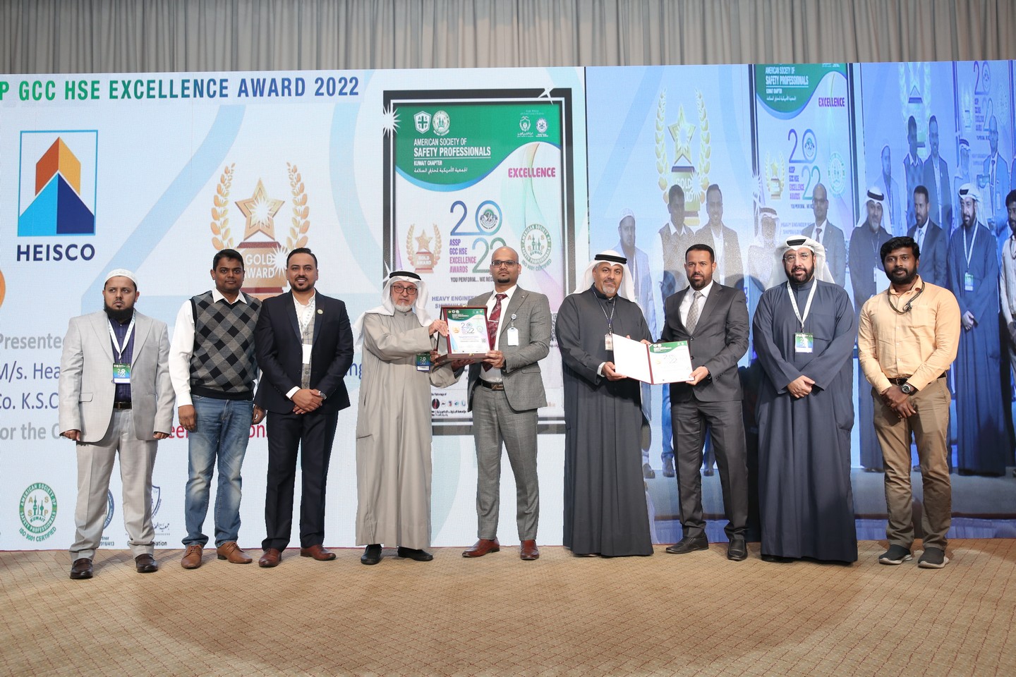 ASSP Kuwait Chapter recognizes ASSP GCC HSE Excellence Award – 2022 Winners