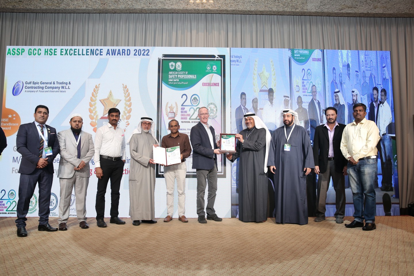ASSP Kuwait Chapter recognizes ASSP GCC HSE Excellence Award – 2022 Winners