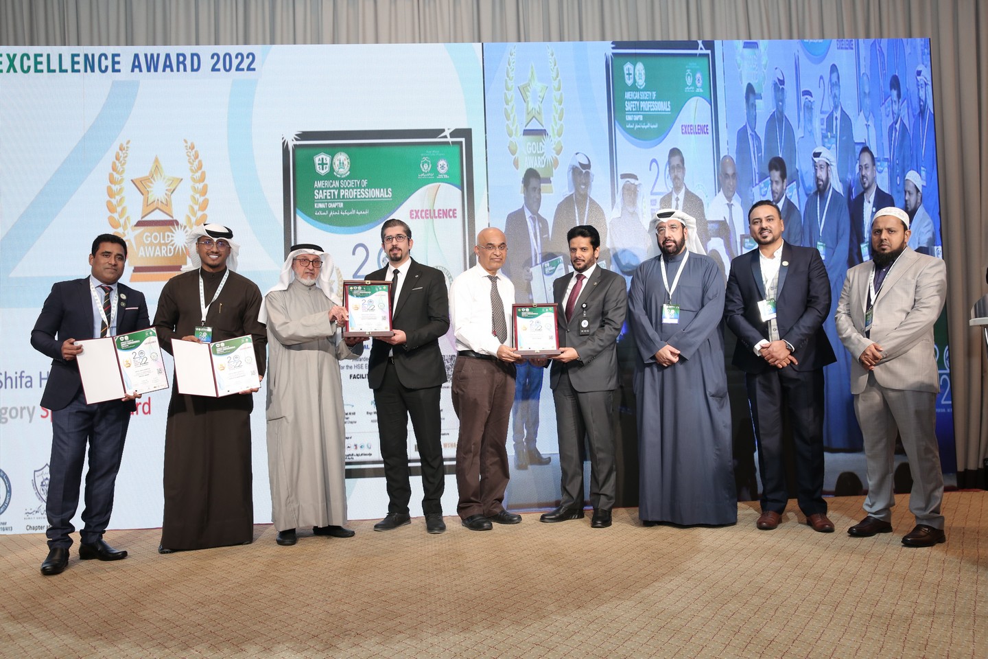 ASSP Kuwait Chapter recognizes ASSP GCC HSE Excellence Award – 2022 Winners