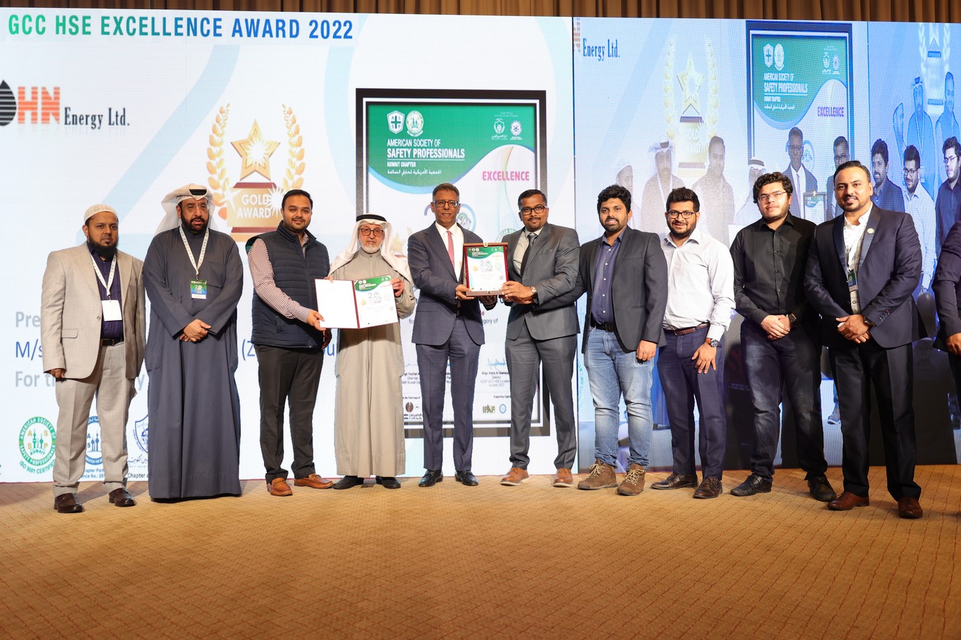 ASSP Kuwait Chapter recognizes ASSP GCC HSE Excellence Award – 2022 Winners